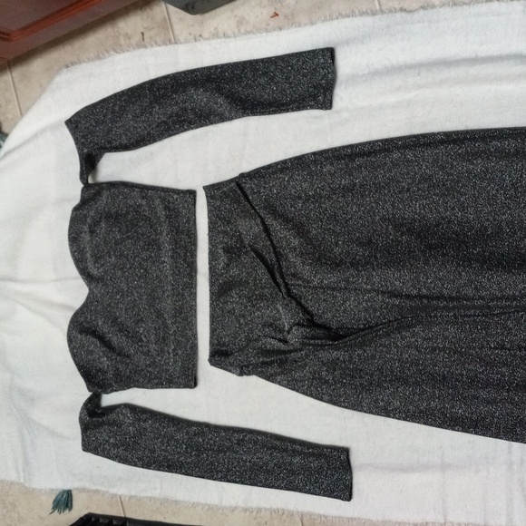 Madrag | Pants & Jumpsuits | Madrag 2piece Belted Suitset Crop Top High ...